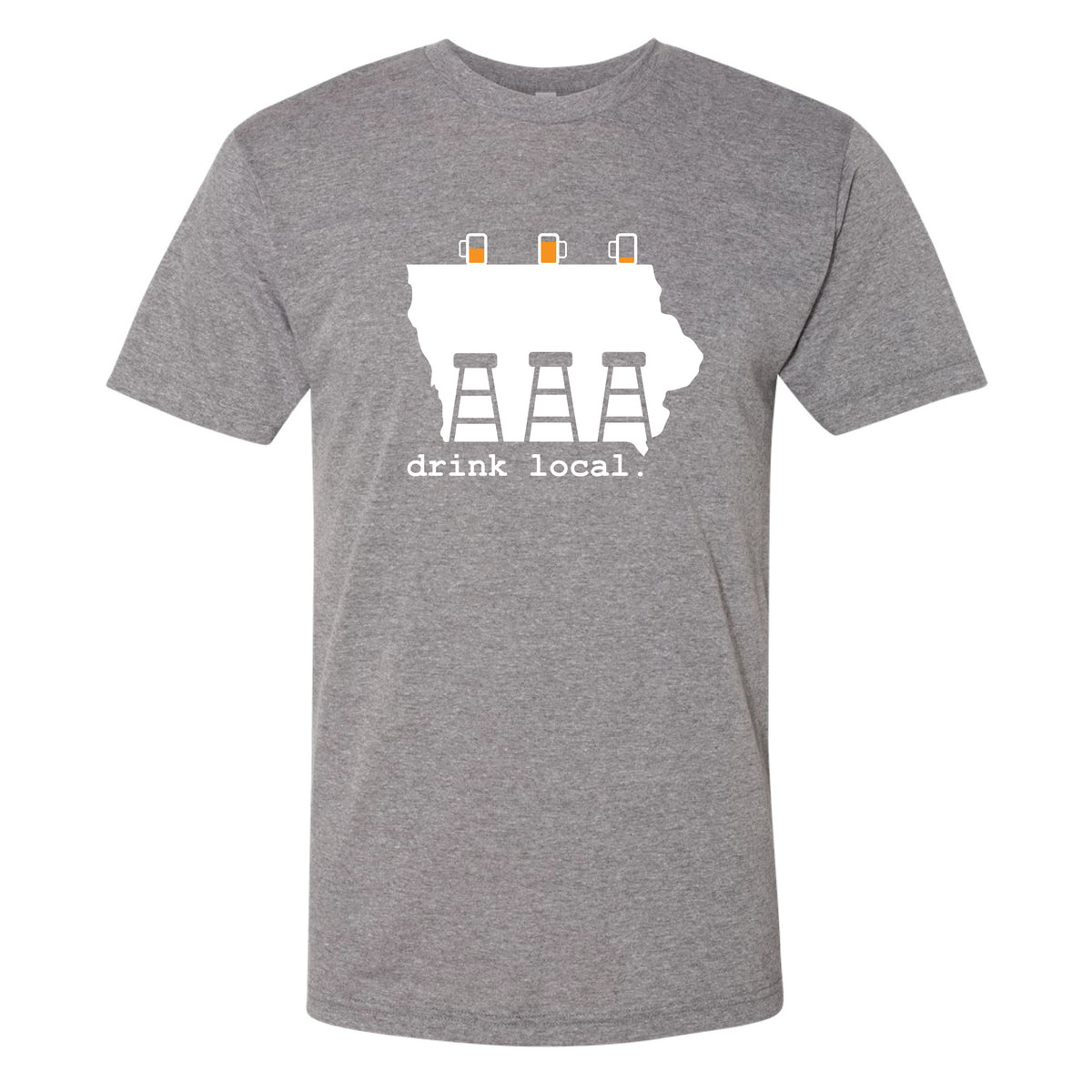 Drink Local Iowa T-Shirt – Iowa Awesome